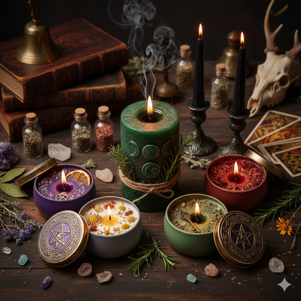 Candles and Incense – Wicca Journey
